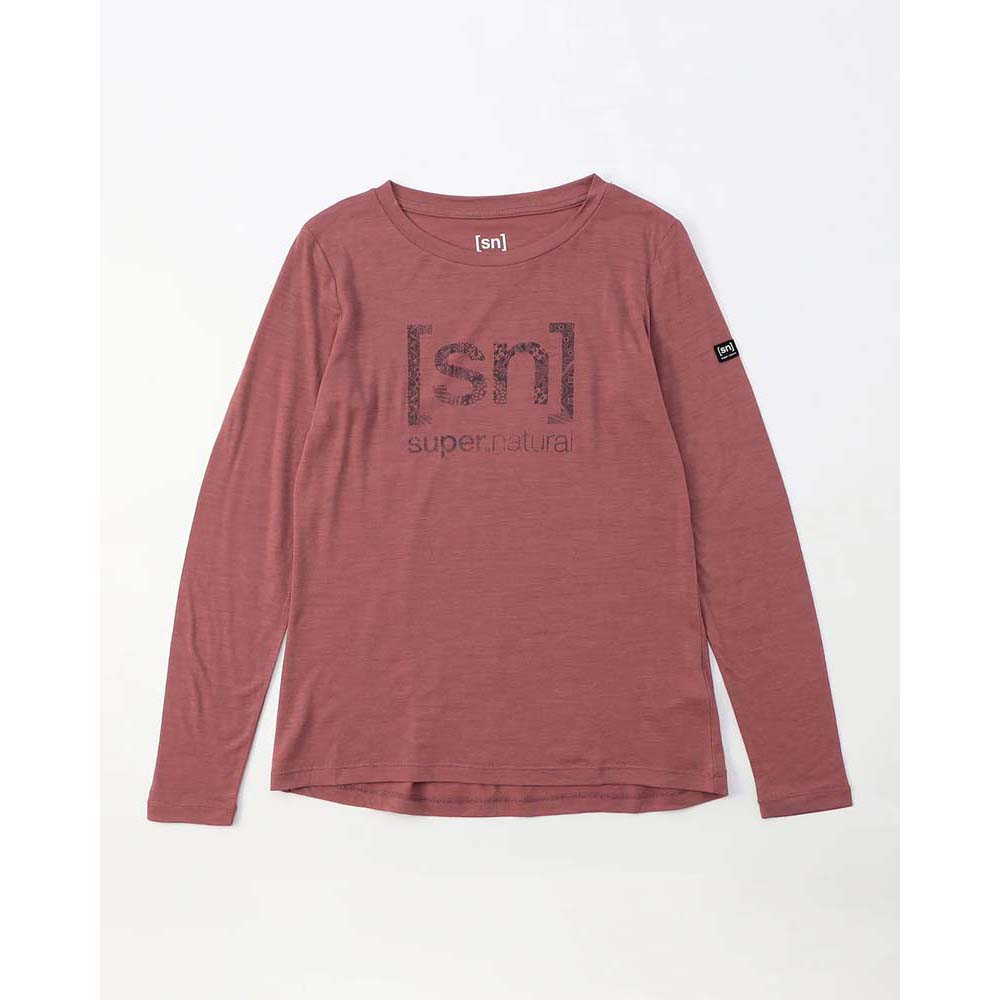 アラベスクロングスリーブ / ROAN ROUGE/RAISIN W ARABESQUE LS SNWP04044 Tシャツ [24FW ...