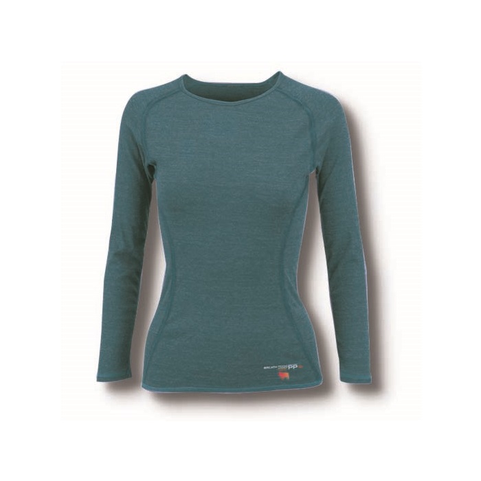 メリノPP 厚手 レディスロングスリーブ / ブルーグリーン ODJ89508 アンダーウェア レディース ｜オンヨネ / ONYONEの通販 | GsMALL