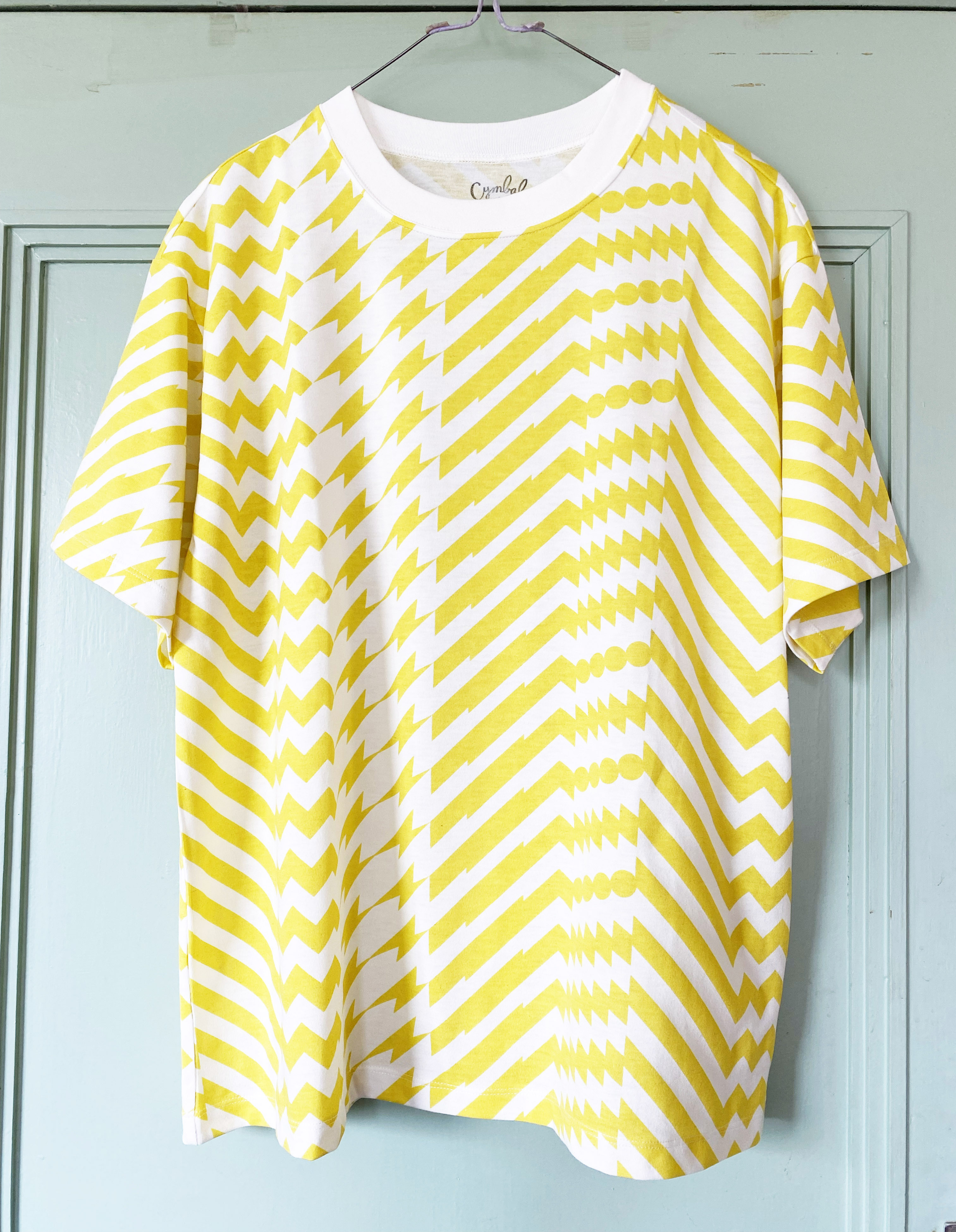 半袖Tシャツ / ギザギザイエロー T-hirt cymbalprint009 Tシャツ ユニセックス ｜シンバルプリント / cymbal printの通販 | GsMALL