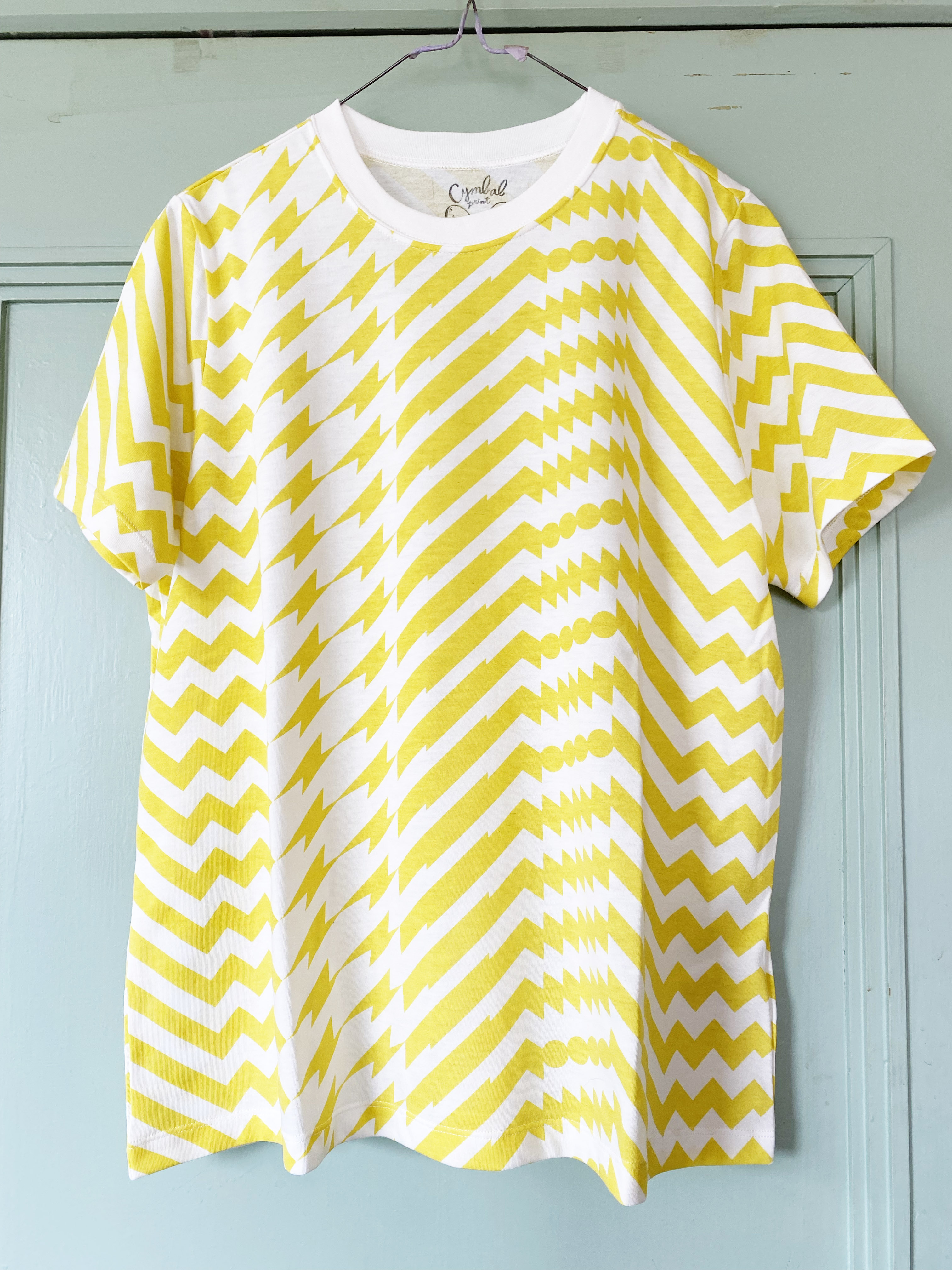 半袖Tシャツ / ギザギザイエロー T-hirt cymbalprint009 Tシャツ ユニセックス ｜シンバルプリント / cymbal printの通販 | GsMALL