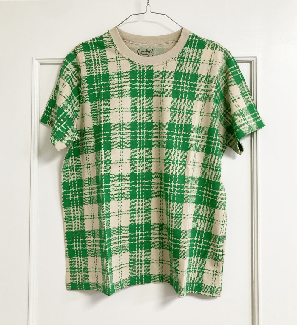 半袖Tシャツ / タータングリーン T-hirt cymbalprint009 Tシャツ ユニセックス ｜シンバルプリント / cymbal printの通販 | GsMALL