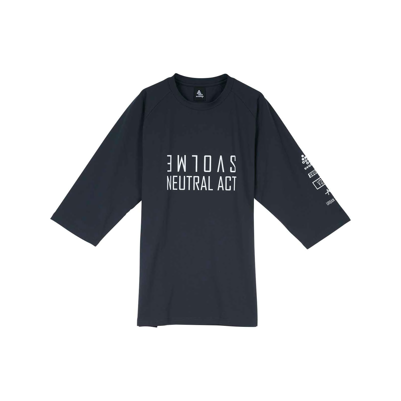 DRYストレッチミラーロゴ七分シャツ / ASH GRAY 1251-37300-028 ユニセックス [25SS]｜SVOLME / スボルメの通販 | GsMALL