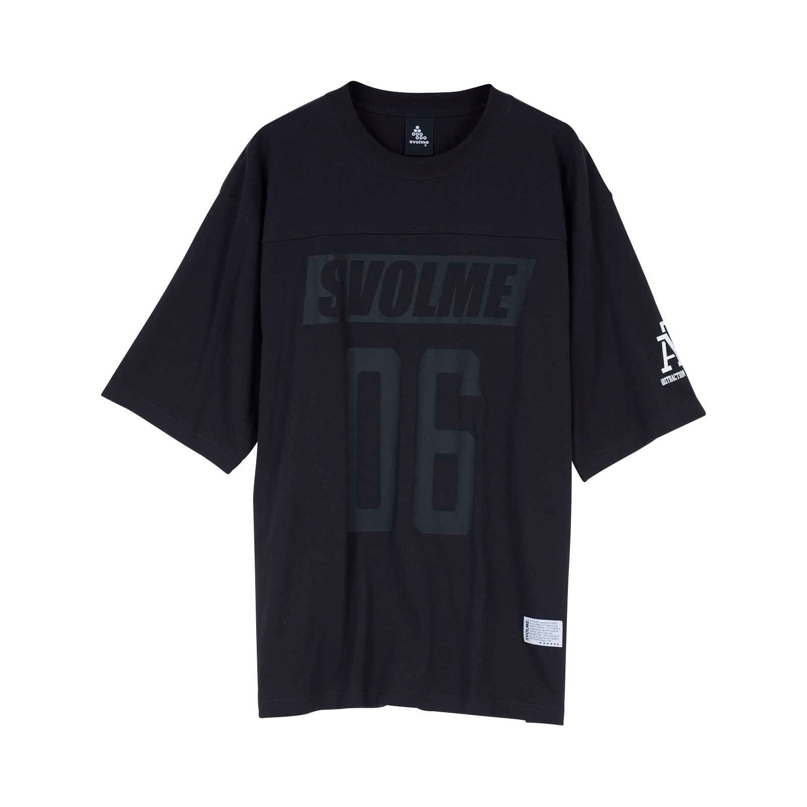 DRYフットボールTシャツSDG / BLACK 1251-38800-010 ユニセックス [25SS]｜SVOLME / スボルメの通販 | GsMALL