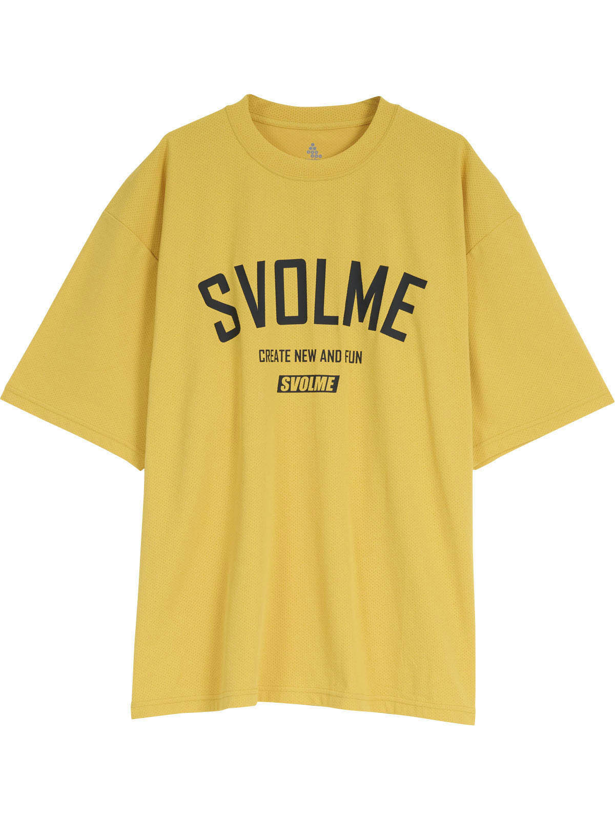 ロゴドットメッシュランシャツ / マスタード / 7241-20000 / トップス / ユニセックス 【24SS】｜SVOLME / スボルメの通販 | GsMALL