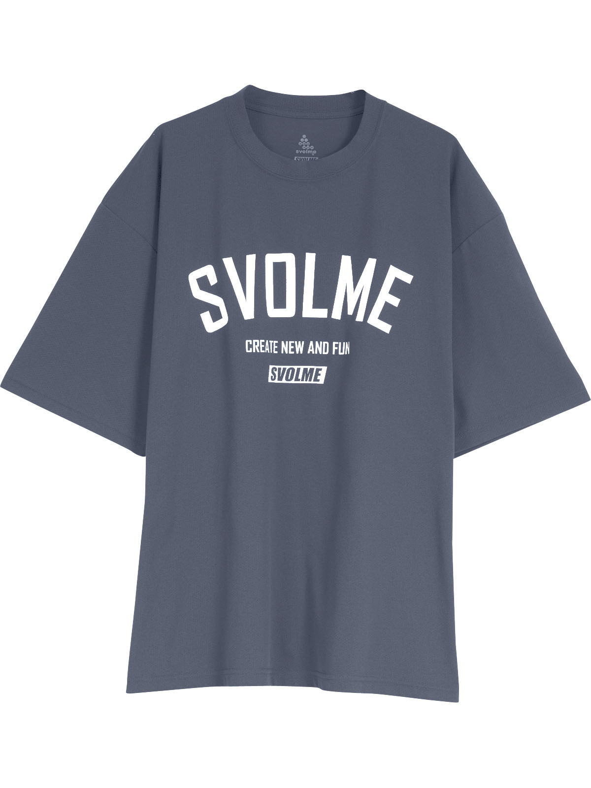ロゴドットメッシュランシャツ / ブルー系 / 7241-20000 / トップス / ユニセックス 【24SS】｜SVOLME / スボルメの通販 | GsMALL