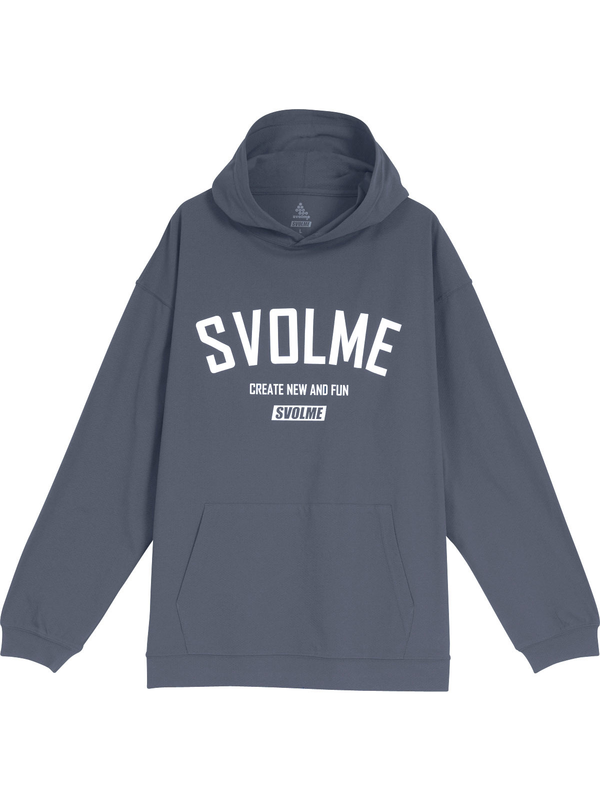 ロゴドットメッシュフーディー / ブルー系 / 7241-20101 / トップス / ユニセックス 【24SS】｜SVOLME / スボルメの通販 | GsMALL