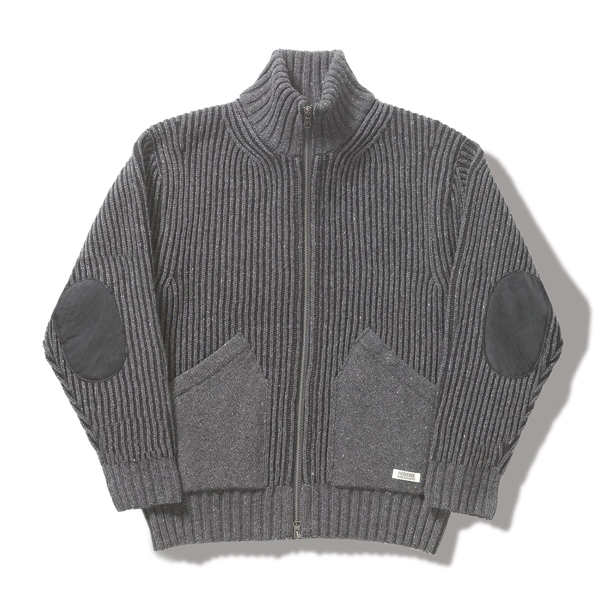 フィッシングフルジップセーター / グレー Fishing Full Zip Sweater 6115317 カットソー｜フォックスファイヤー ...