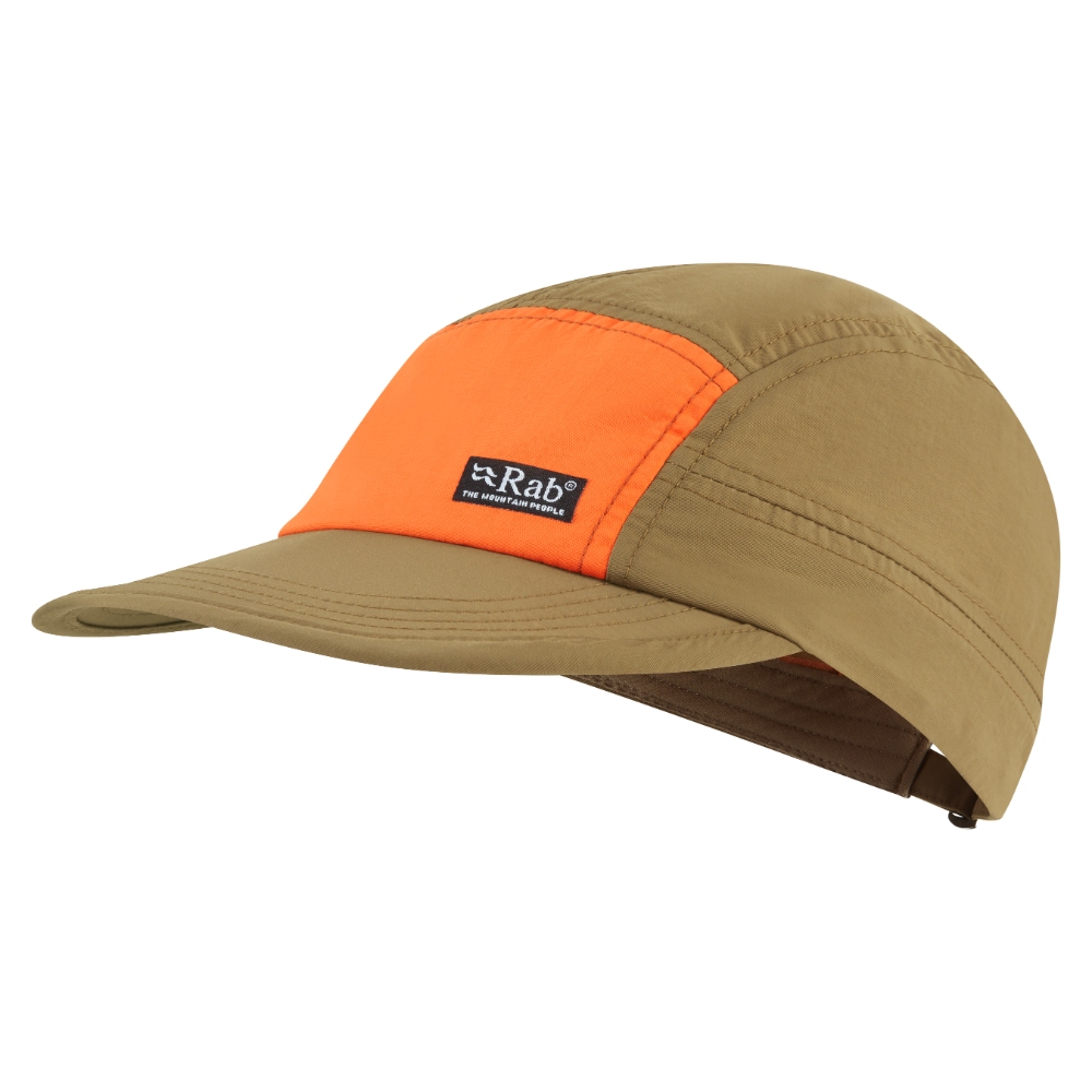 ヴィスタ 5パネル キャップ（ユニセックス） / Vista 5 Panel Cap QAB-66 Oak/Dark Melba [25SS ...