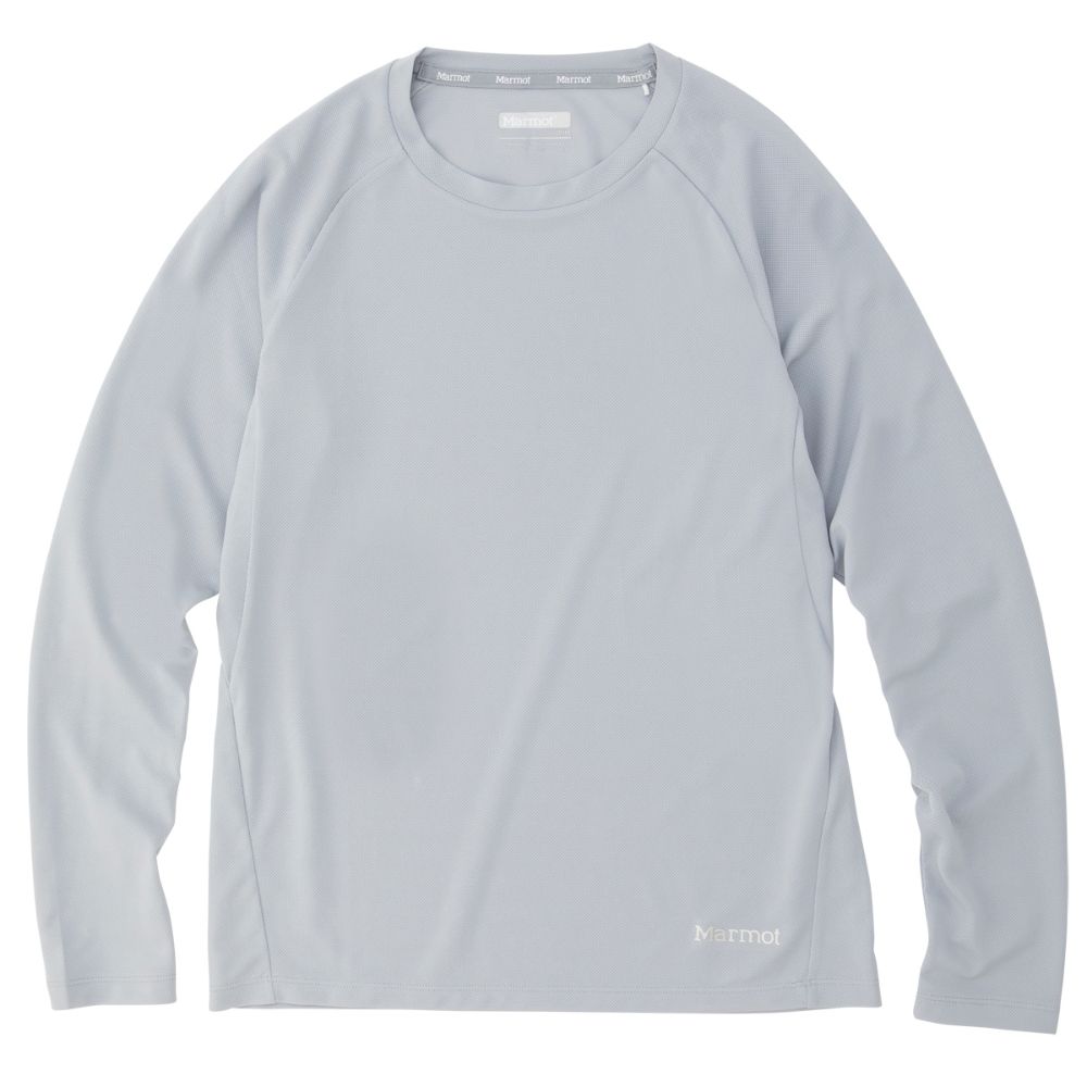 【アウトレット】 ウィメンズ クライムスキン ロングスリーブ クルー / WS CLIMB SKIN L/S CREW TOWTJB40 LGY｜マーモット / Marmotの通販 | GsMALL