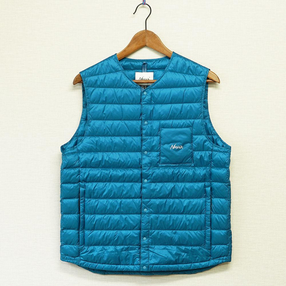 【アウトレット】 メンズダウンベスト / Ms DOWN VEST N1DVBL ブルー｜ナンガ / NANGAの通販 | GsMALL