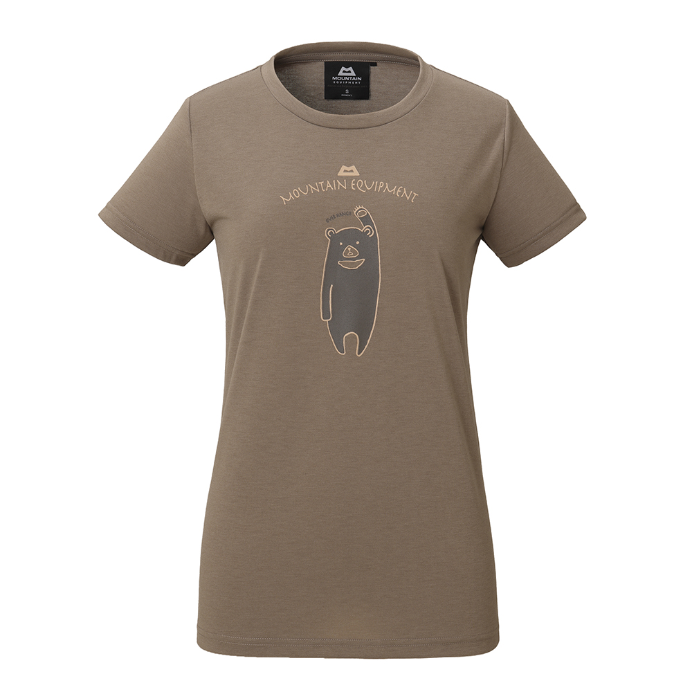 ウィメンズ ブリットポップティー - クマ / ウォールナット WOMEN'S BRITPOP TEE - KUMA 424743_W02 T ...